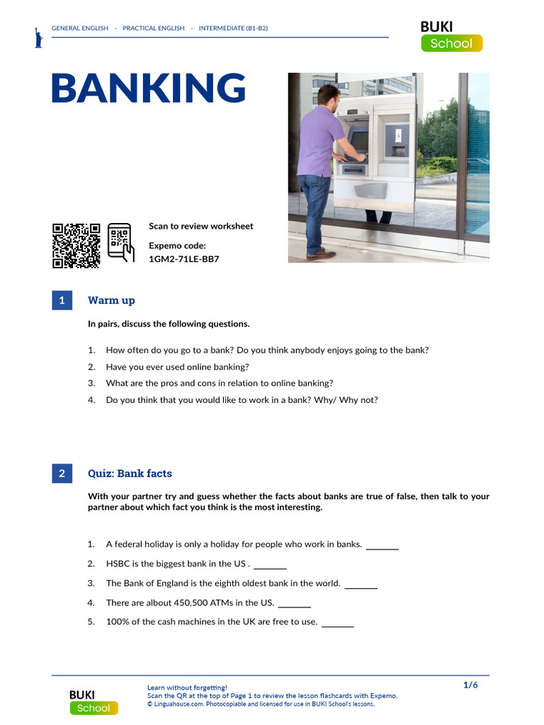 Best English Teacher for Banking | PDF | Transaction Account | Banks