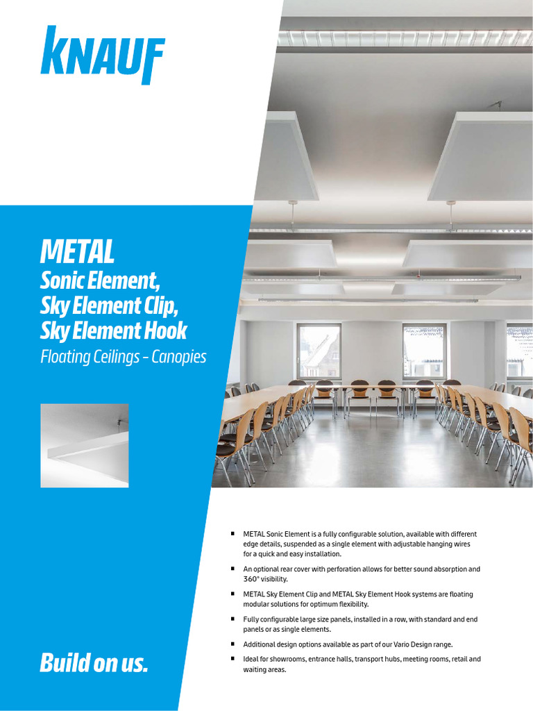 METAL Sonic Element, Sky Element Clip, Sky Element Hook Datasheet | PDF