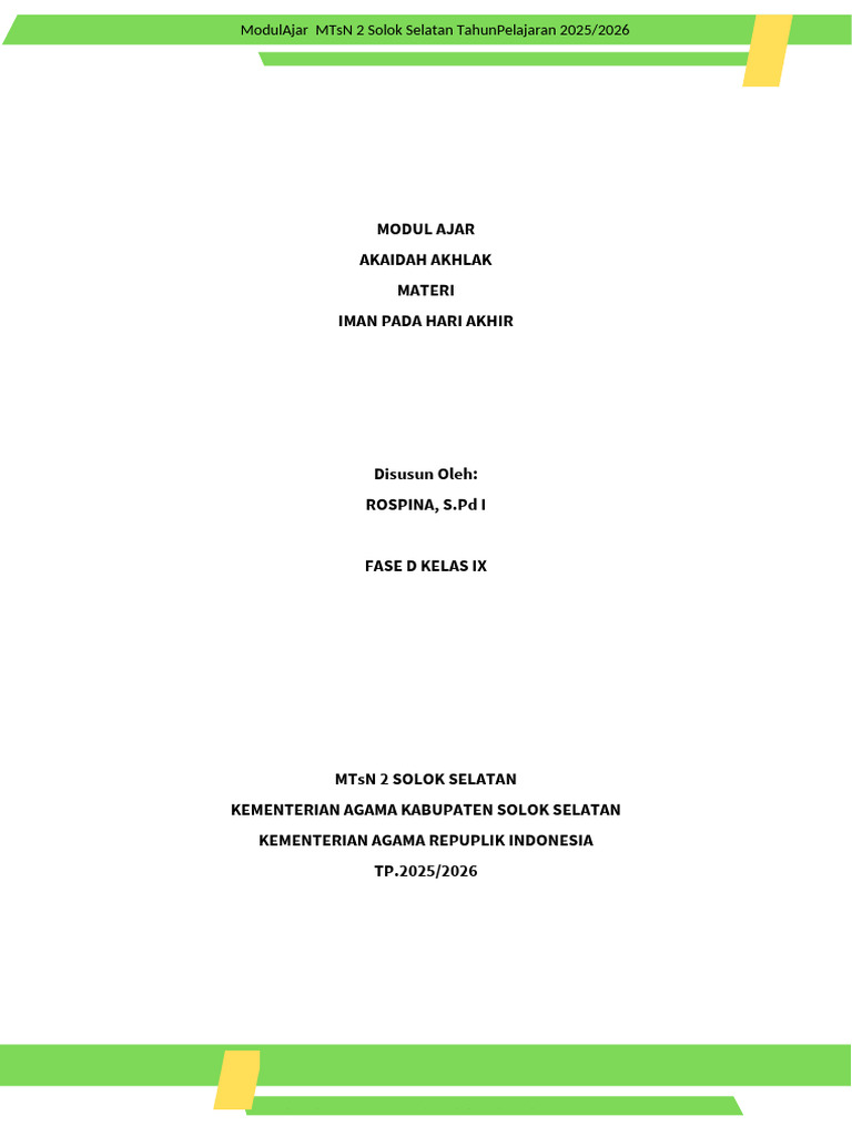 Modul Ajar PBL Materi Transformasi By. Levi Widiastuti | PDF