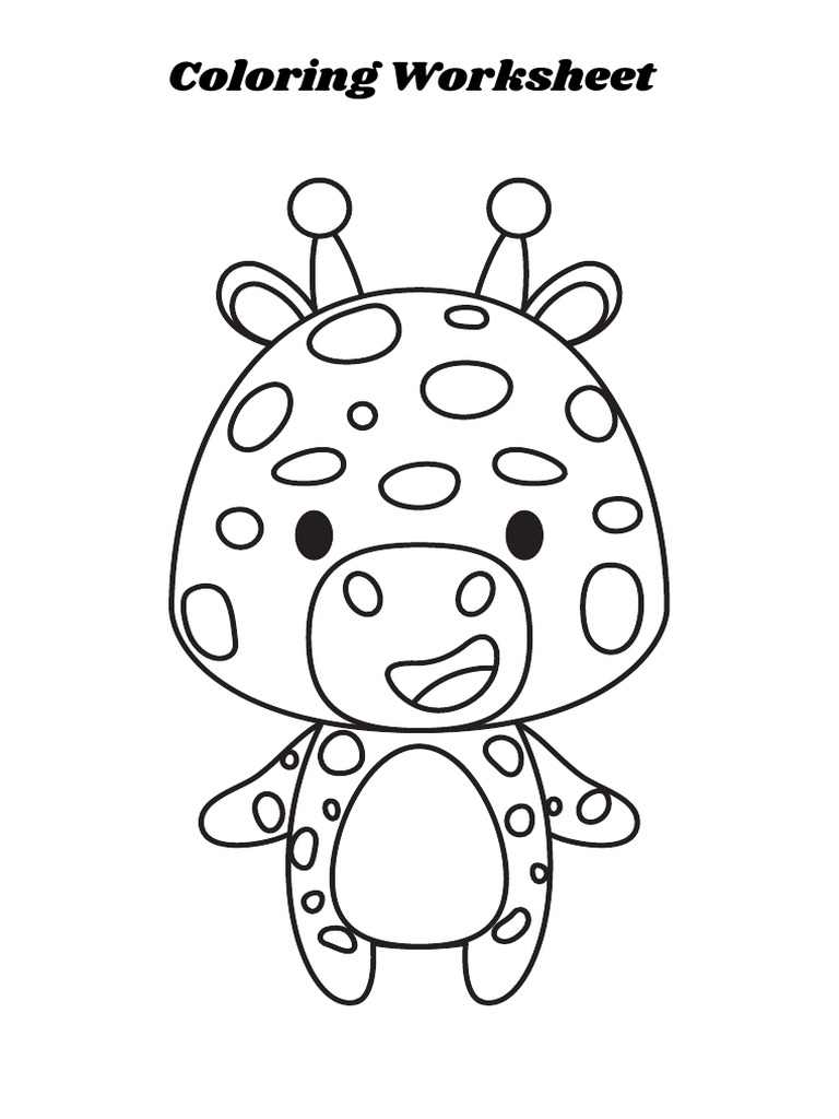 Black and White Coloring Worksheet For Preschool - 20250627 - 132051 ...