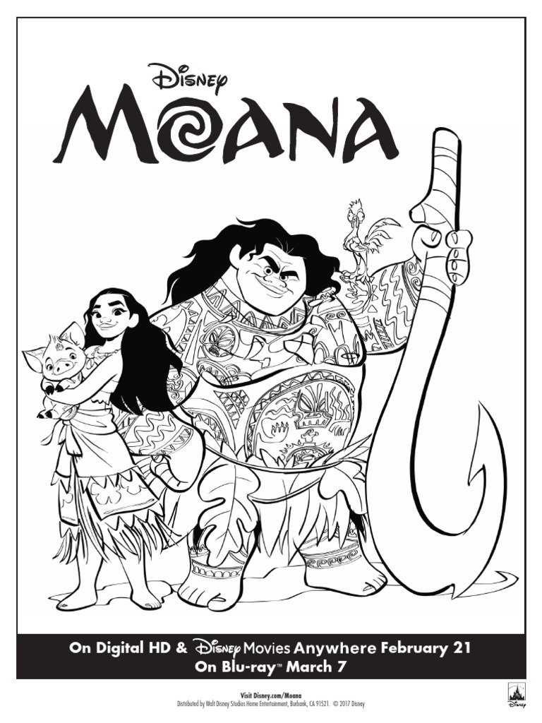 Moana Printable Activities | PDF | Moana (2016 Film) | Chess Theory