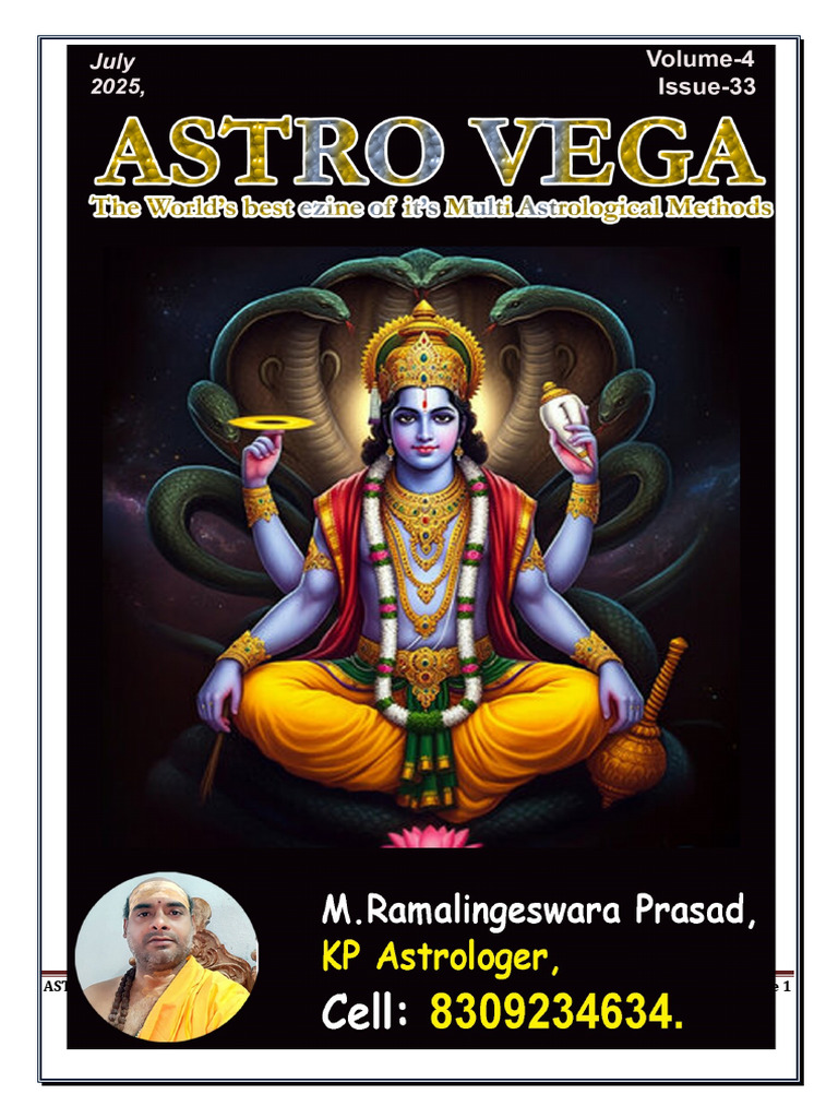 July AstroVega 2025 | PDF
