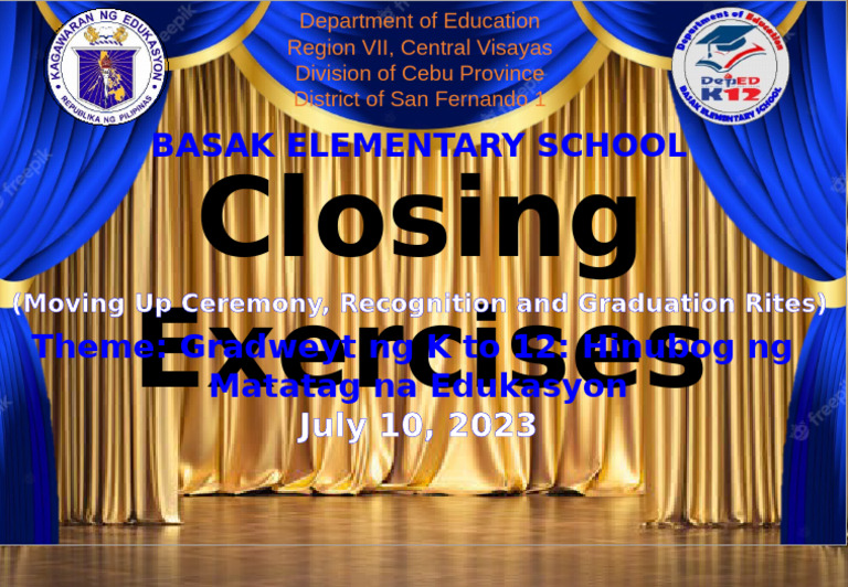 Graduation Tarp | PDF
