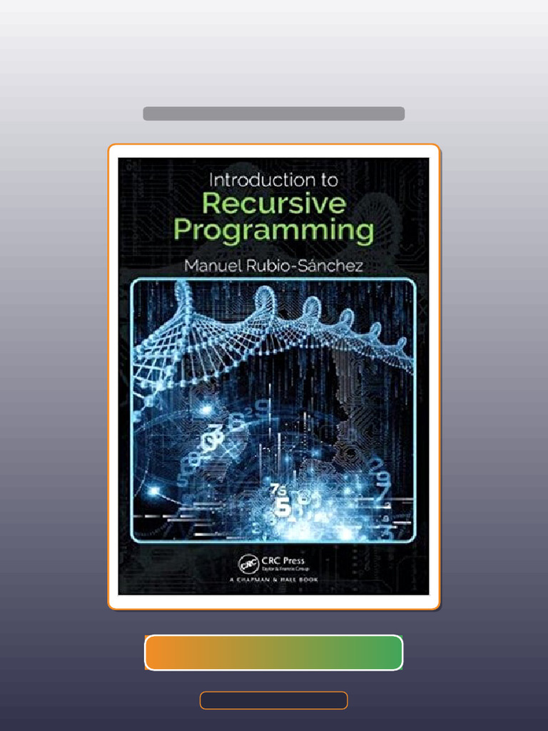 Introduction To Recursive Programming 1st Rubio Sanchez PDF Download | PDF | Multiple Choice