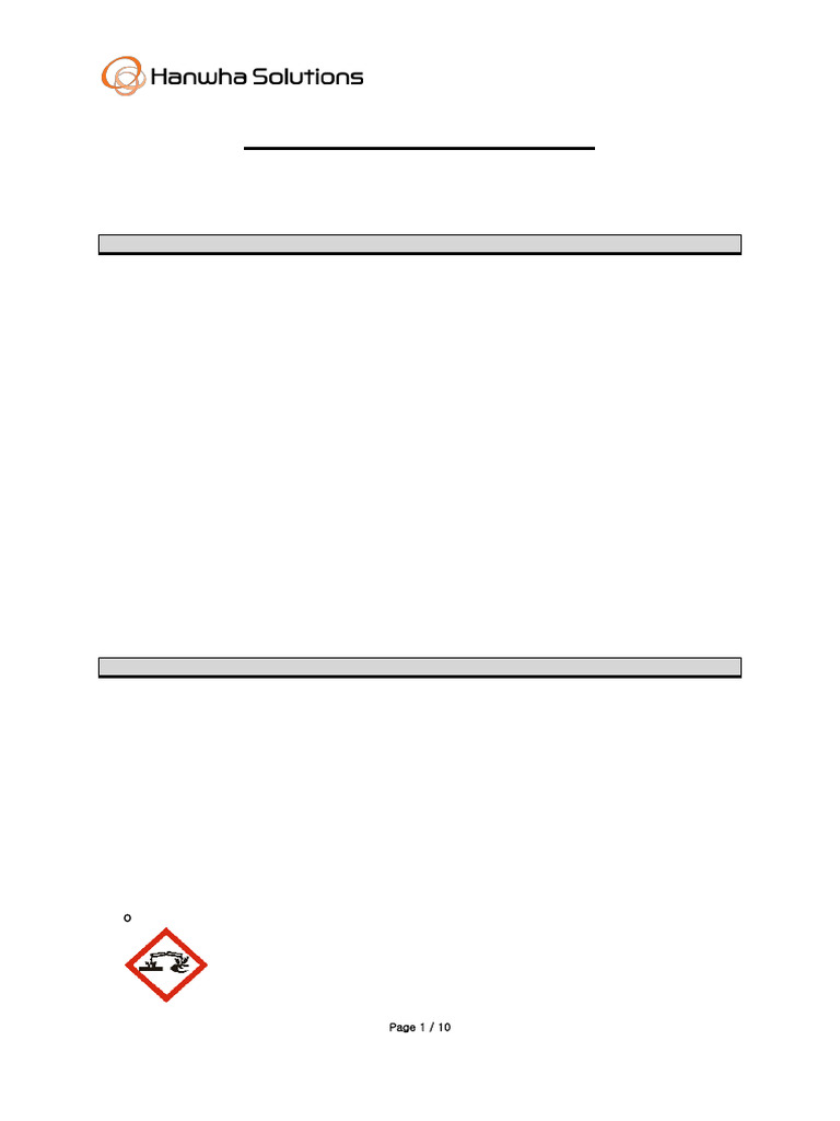 MSDS US SDS - Caustic Soda (50%) - Ver.5 - 200107 | PDF | Dangerous ...