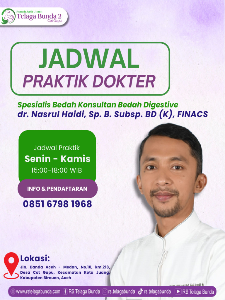 Informasi Jadwal Praktik Dokter | PDF