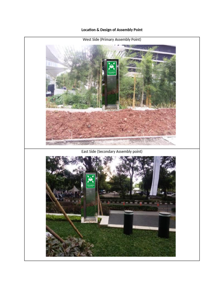 Location Assembly Point | PDF