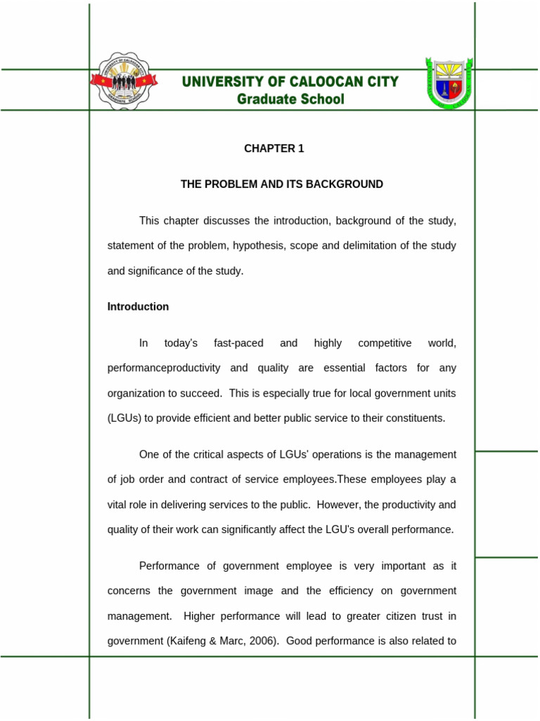 Ayalde Chapter 1 To 5 Apendix | PDF | Job Satisfaction | Employee Retention