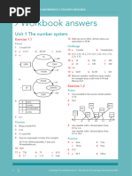 CAMBRIDGE PRIMARY MATHEMATICS STAGE 5 Unit 1 Test | PDF