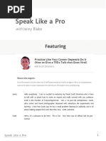 Talk Like TED | PDF