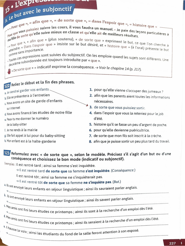 Expression Du But | PDF