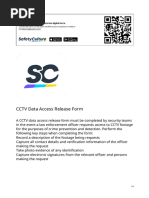 CCTV Access Request Form | PDF