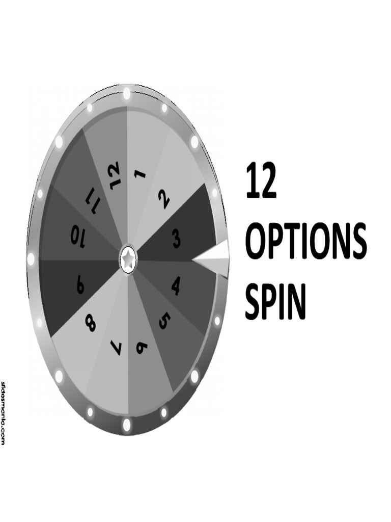 Spin The Wheel P1 | PDF