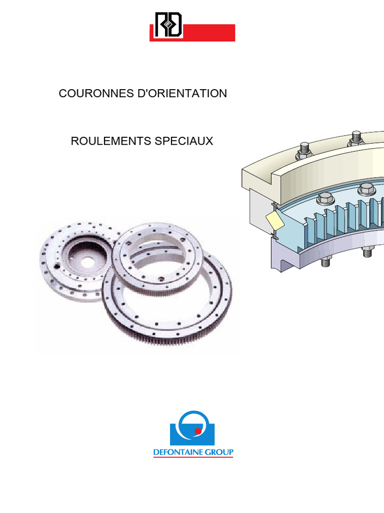 Rollix Slewing Rings Catalogue PDF | PDF | Bearing (Mechanical) | Crane ...