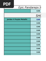 Reps Haul Spreadsheet | PDF | Renminbi | Fashion