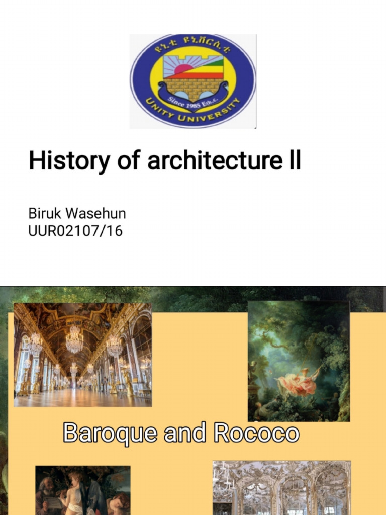 Assignment 2 Baroque and Rococo | PDF