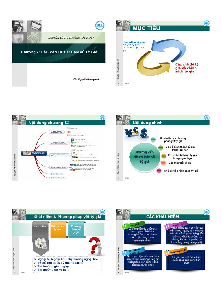 Slide_Chap. 7_Nhung van de co ban ve TY GIA_tieng viet | PDF
