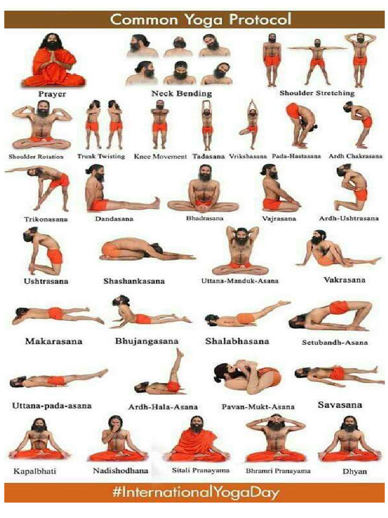 Yoga Day Protocol A3 | PDF