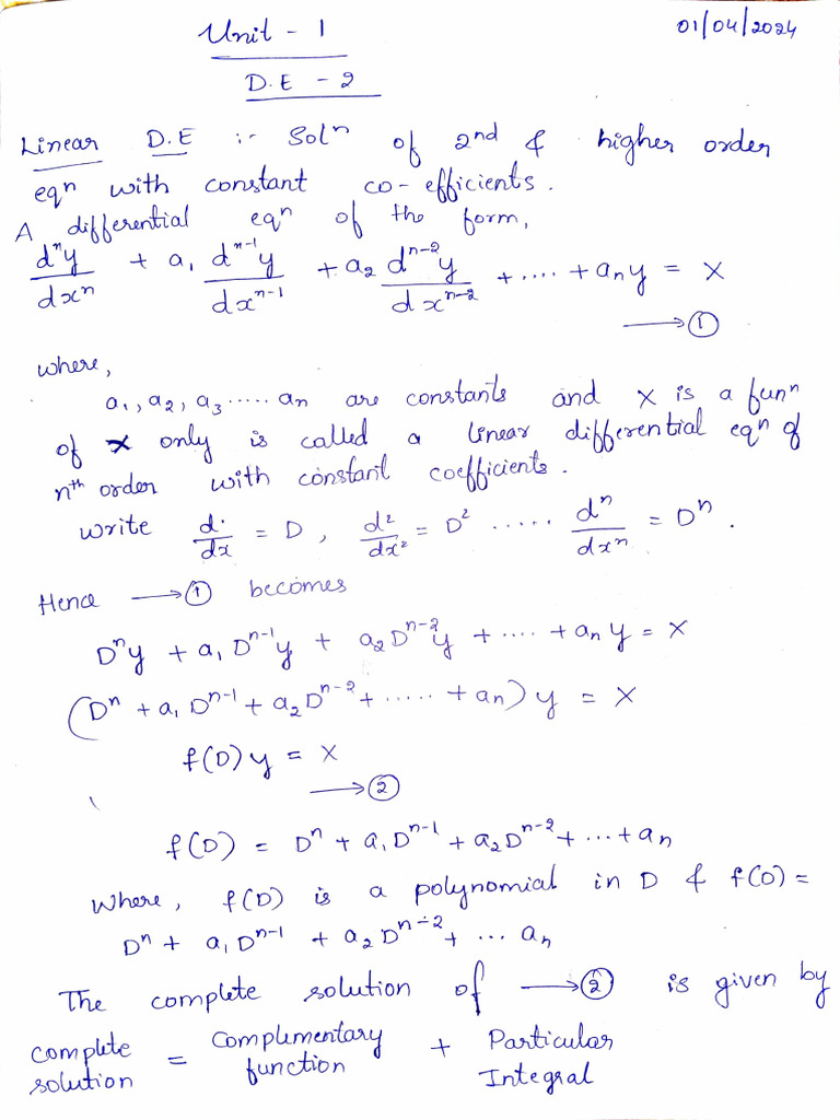 Math Chap 1 Part 1 | PDF