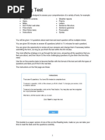 IELTS Listening Answer Sheet | PDF | International English Language ...