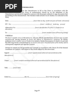 Manufacturer's Authorisation Form | PDF