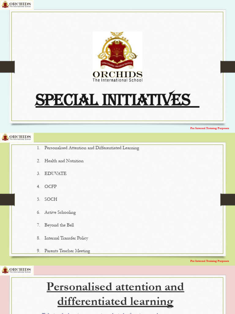 Internal Training Initiatives Overview | PDF | Psychological Resilience ...