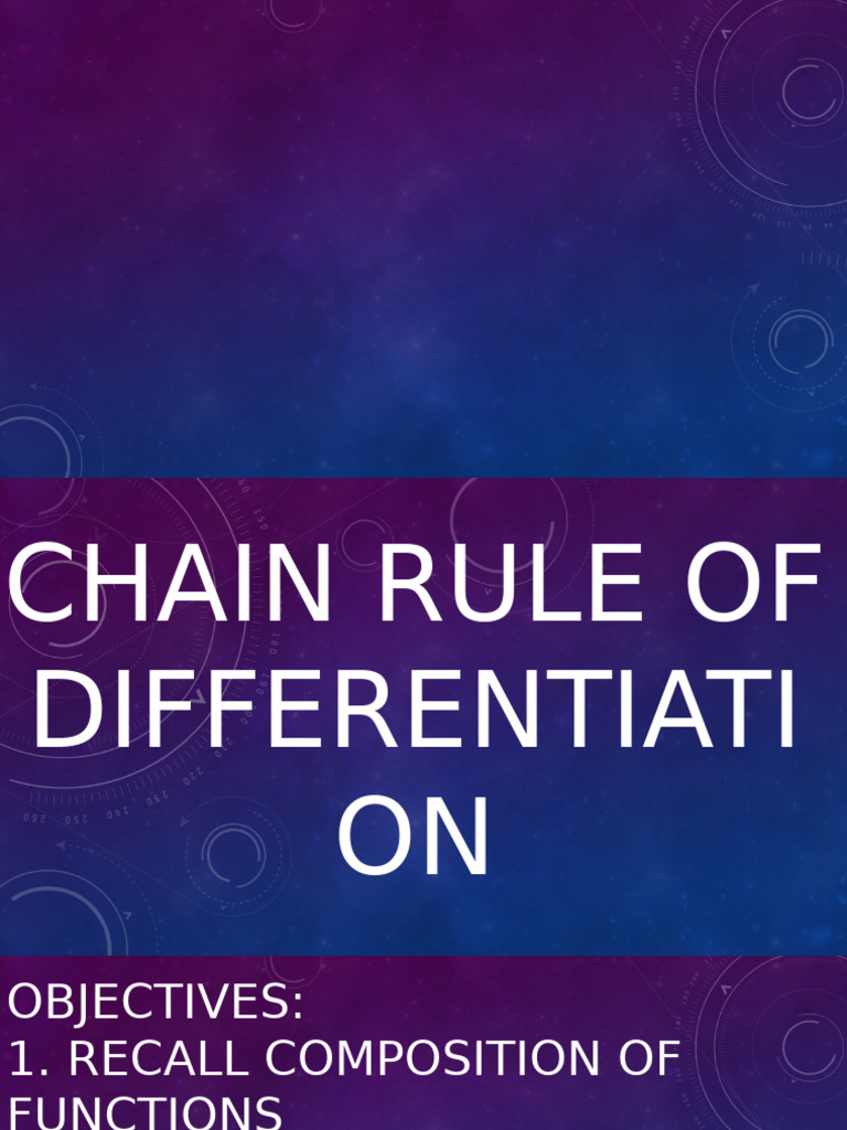 14 Chain Rule | PDF