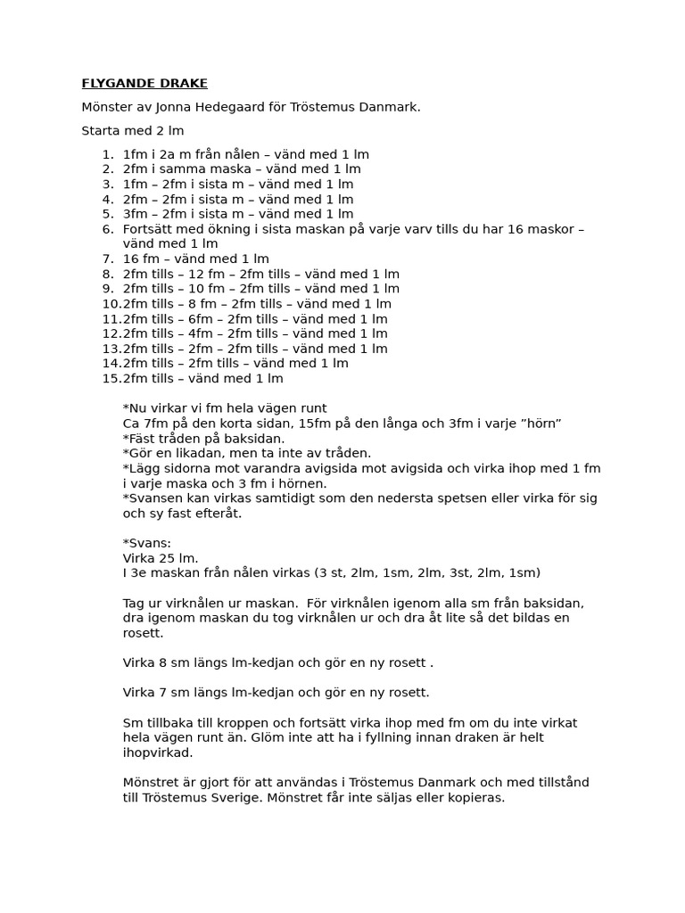 Flygande Drake | PDF