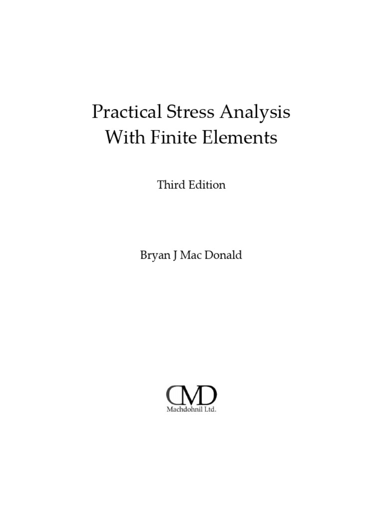 Practical Stress Analysis with FEA | PDF | Finite Element Method ...