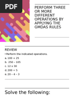 Math 6 Q2 Module 6 | PDF | Bracket | Mathematics