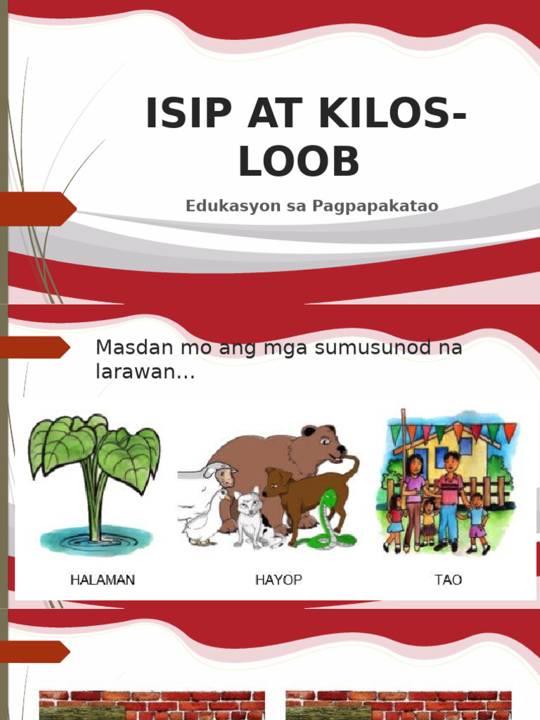 Isip at Kilos Loob PPT GRADE 10 | PDF