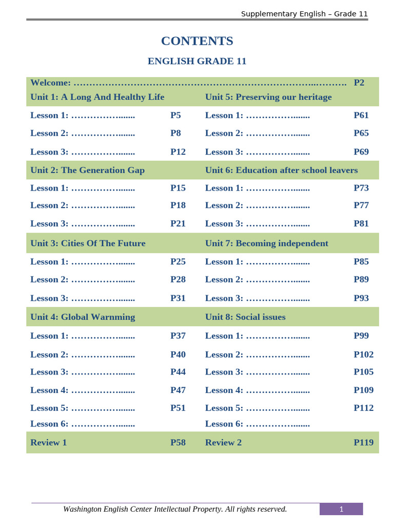 Grade 11 English Supplementary Guide | PDF | Weather | Common Cold