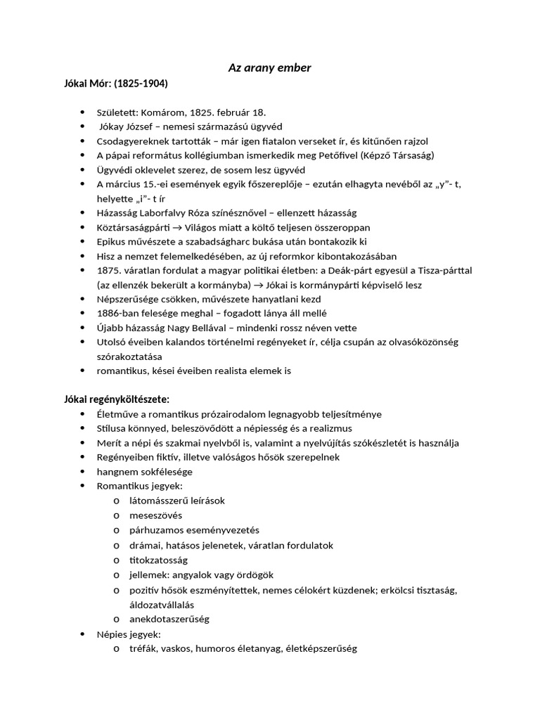 Az Arany Ember | PDF