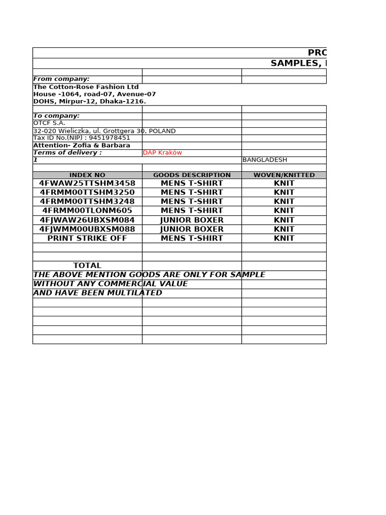 27 June 25 Regular Parcel | PDF | Textiles