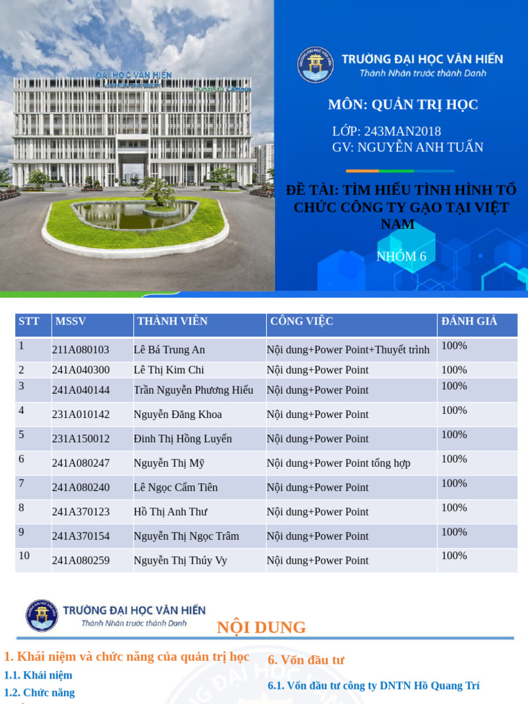Bài Thuyết Trình Nhóm 6-QTH (1) (Autosaved) | PDF