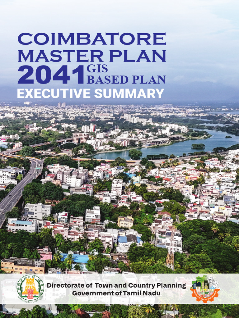 Coimbatore Master Plan 2041 Via GIS Mapping - Executive Summary | PDF ...