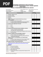 Instrumen Verifikasi Dan Validasi KSP SD 2025 - 2026 REVISI - 2 | PDF