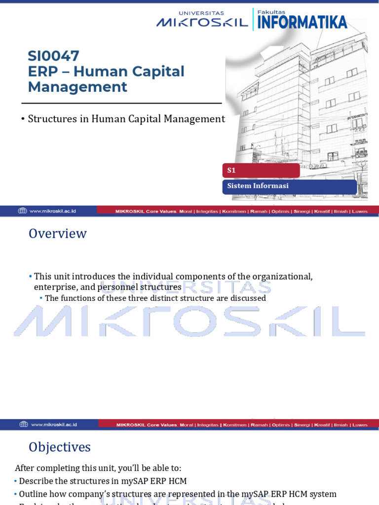 Structures in mySAP ERP HCM Explained | PDF | Employment | Human ...