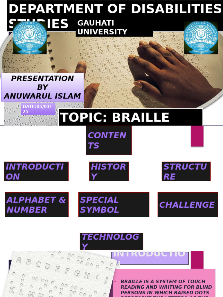 Understanding the Braille System | PDF | Writing | Human Communication