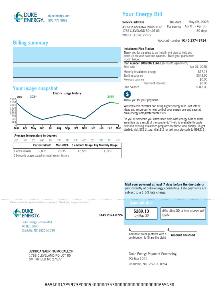 Duke Energy Utility | PDF