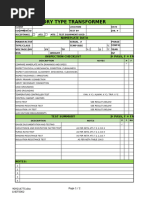 LNDTP034 Bus Duct Test Procedure | PDF | Duct (Flow) | Electrical Connector