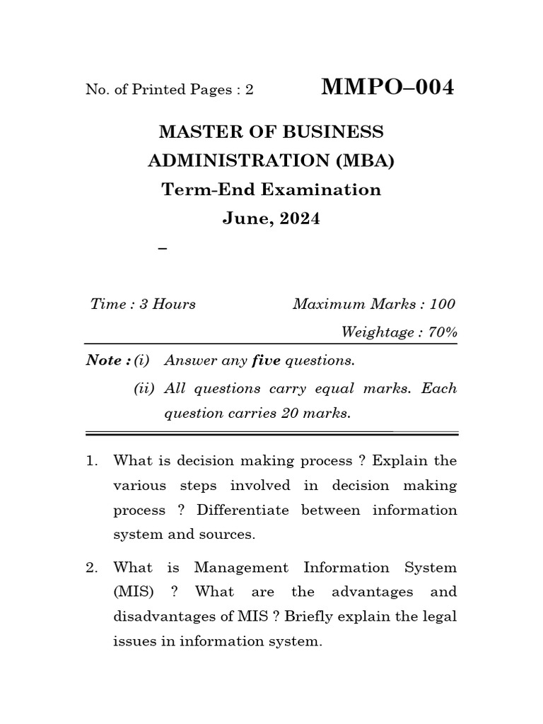 Mmpo 004 | PDF