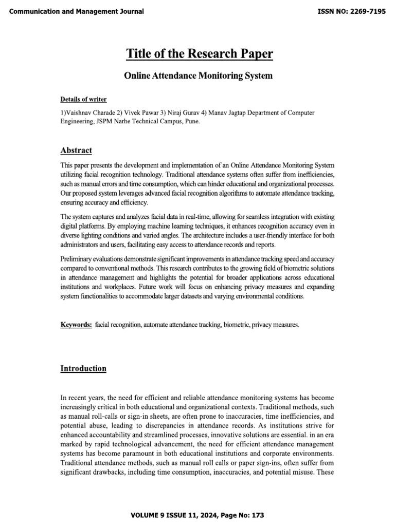 Research Paper | PDF