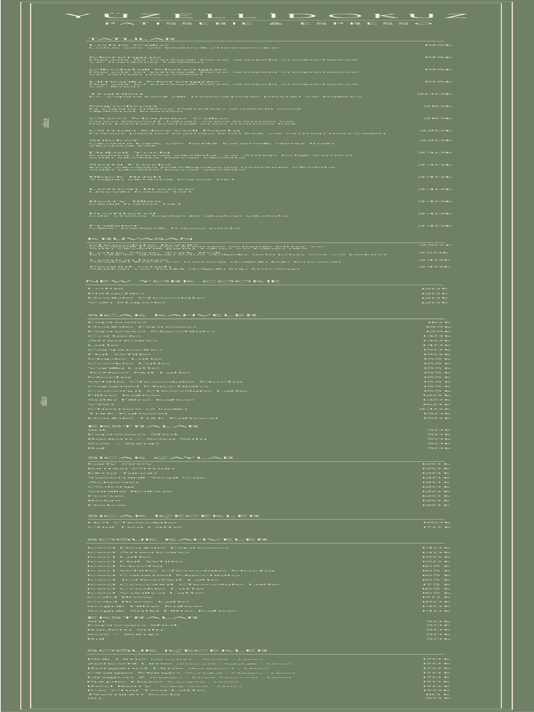 Menu | PDF