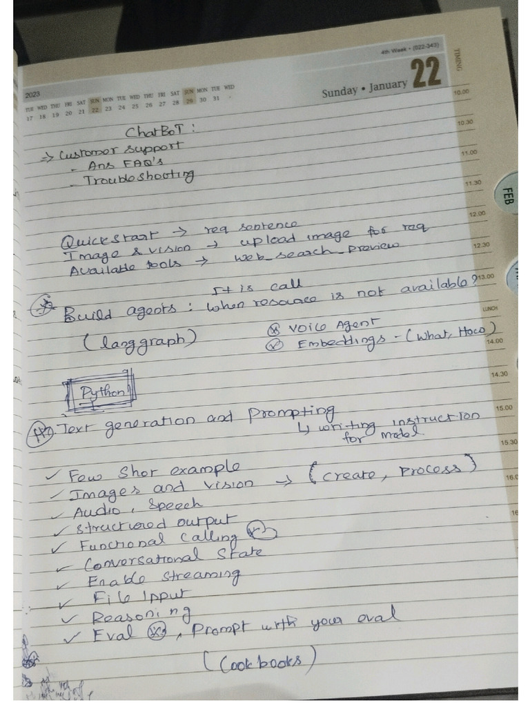 Intenship Notes | PDF