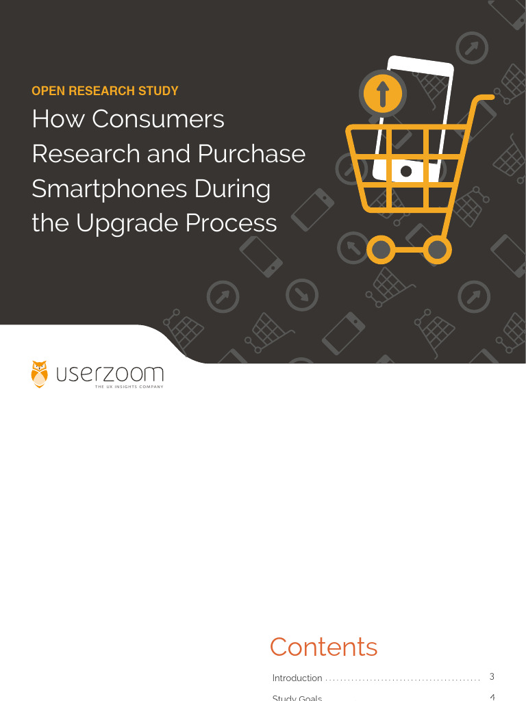 Open Research Study How Consumers Research and Purchase Smartphones ...