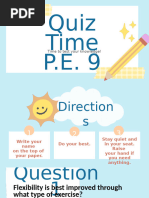 Quiz Bee PPT Sample Template | PDF