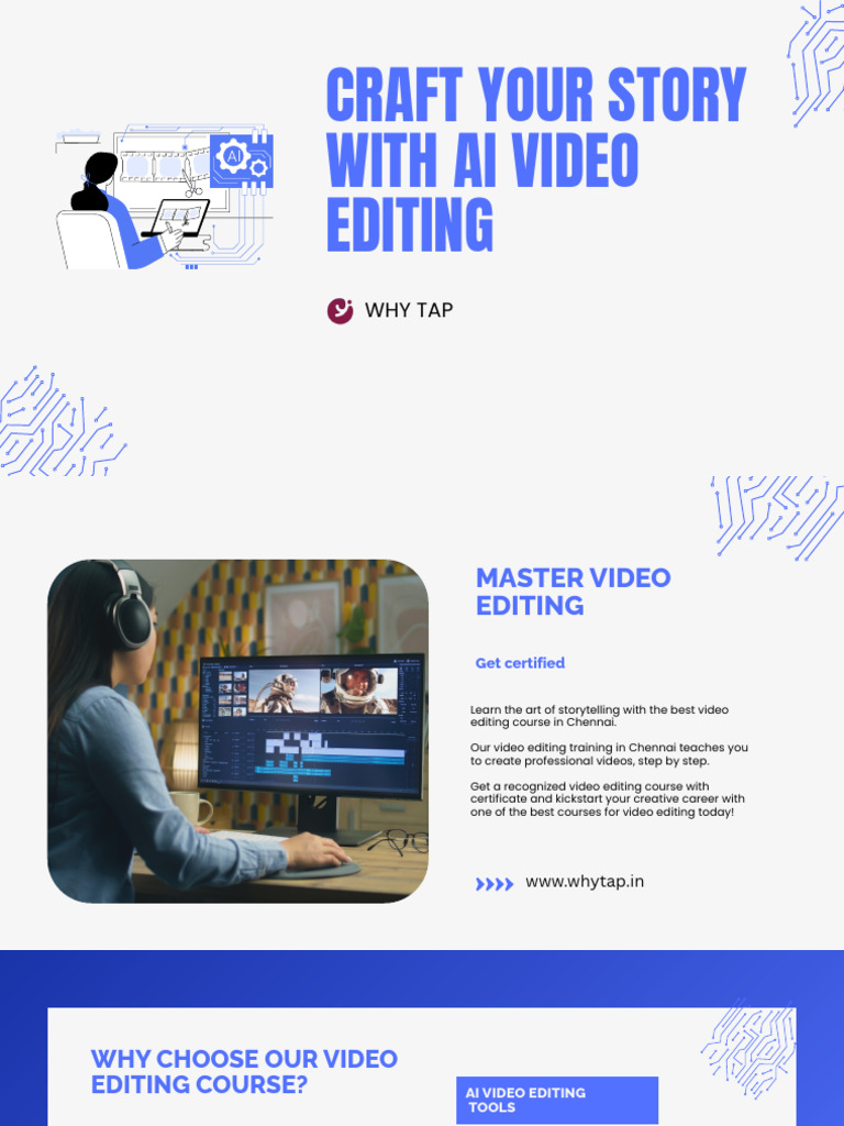 AI Video Editing Course in Chennai | PDF