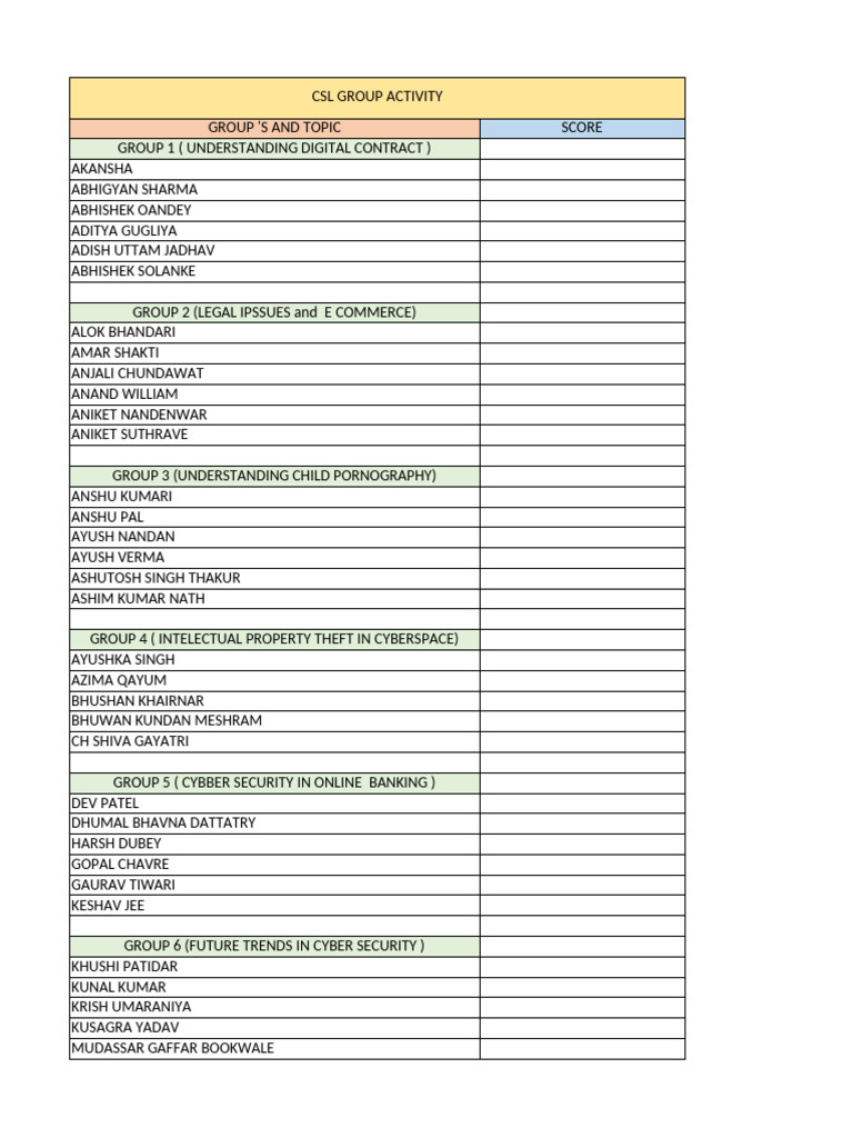 CSL Assignment 1 | PDF