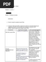 EXAMPLE School Learning Resource Plan Template - LR Plan | PDF ...